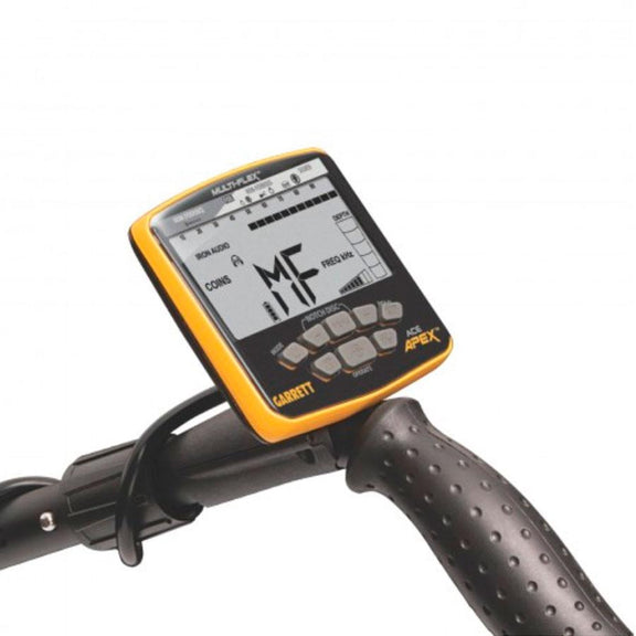 Detector de Metales Garrett ACE Apex Std con Bobina Viper 6" x 11" – Master Detector México